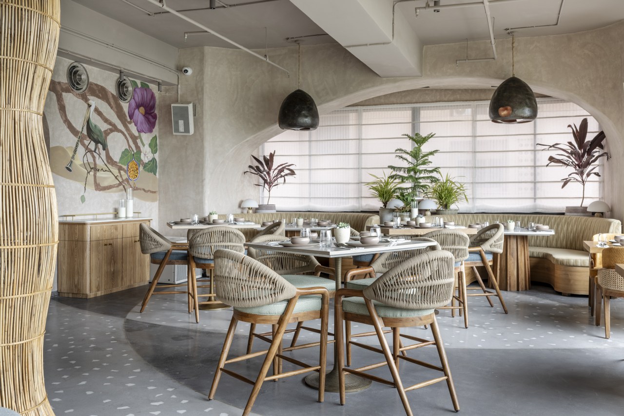 Designed Within A Linear Space, This Restaurant Replaces A Previous ...