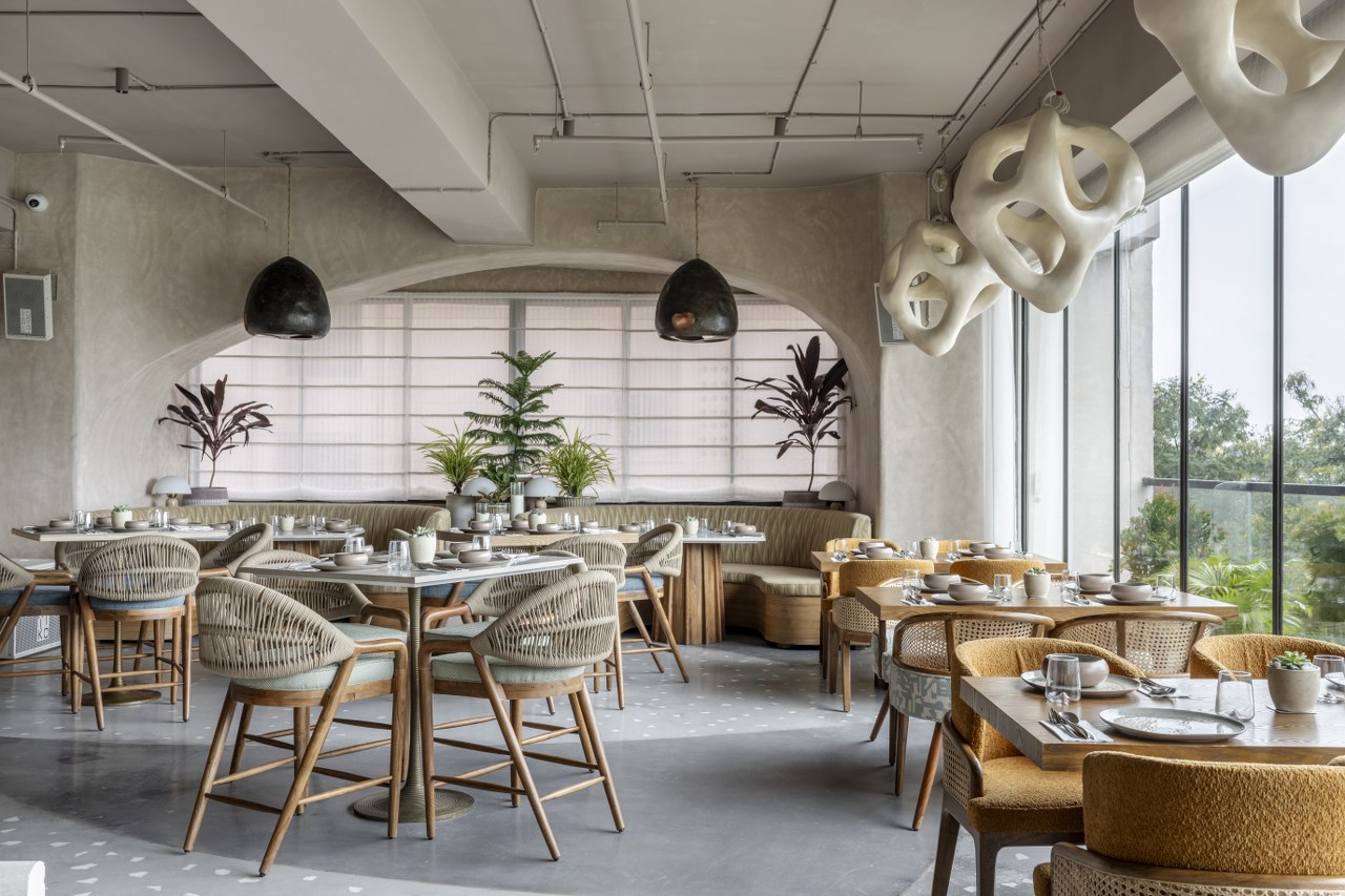 Designed Within A Linear Space, This Restaurant Replaces A Previous ...