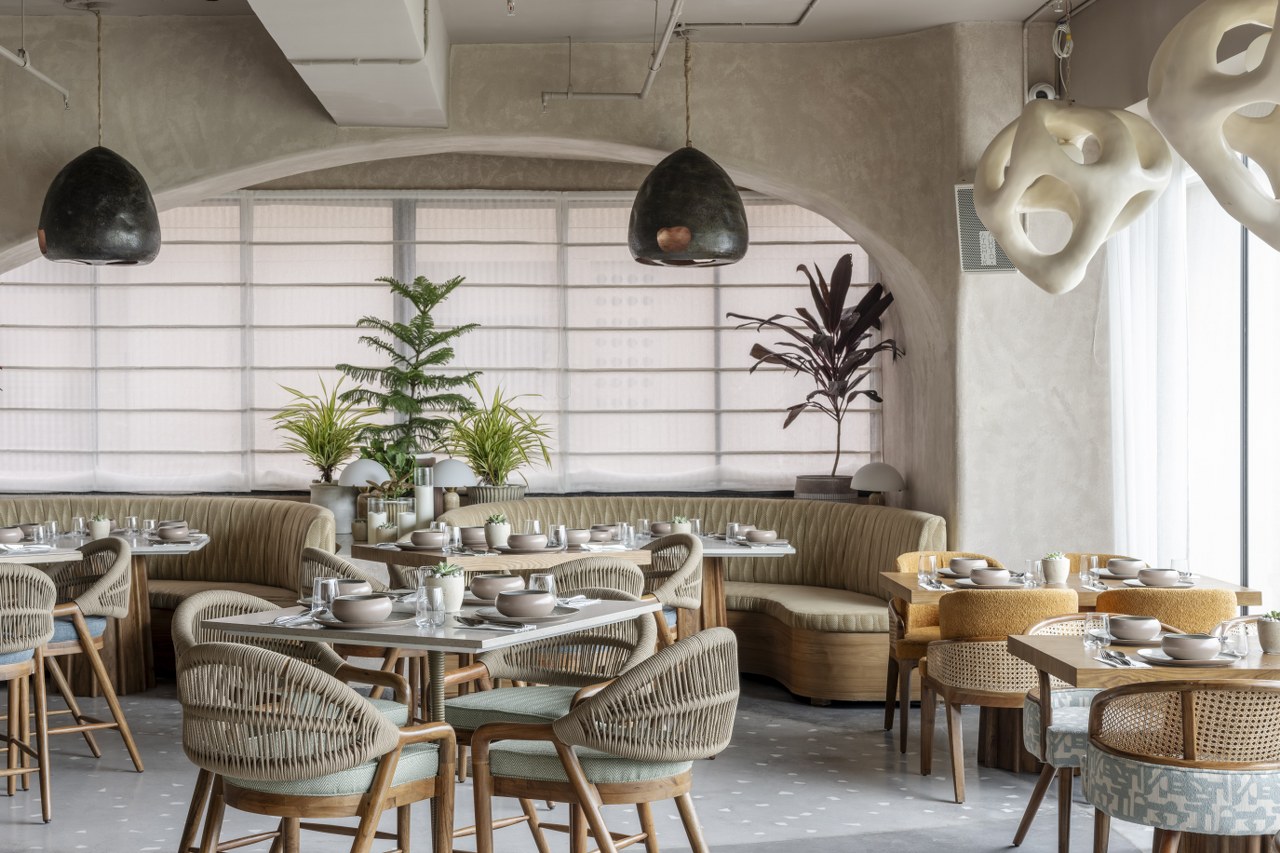 Designed Within A Linear Space, This Restaurant Replaces A Previous ...
