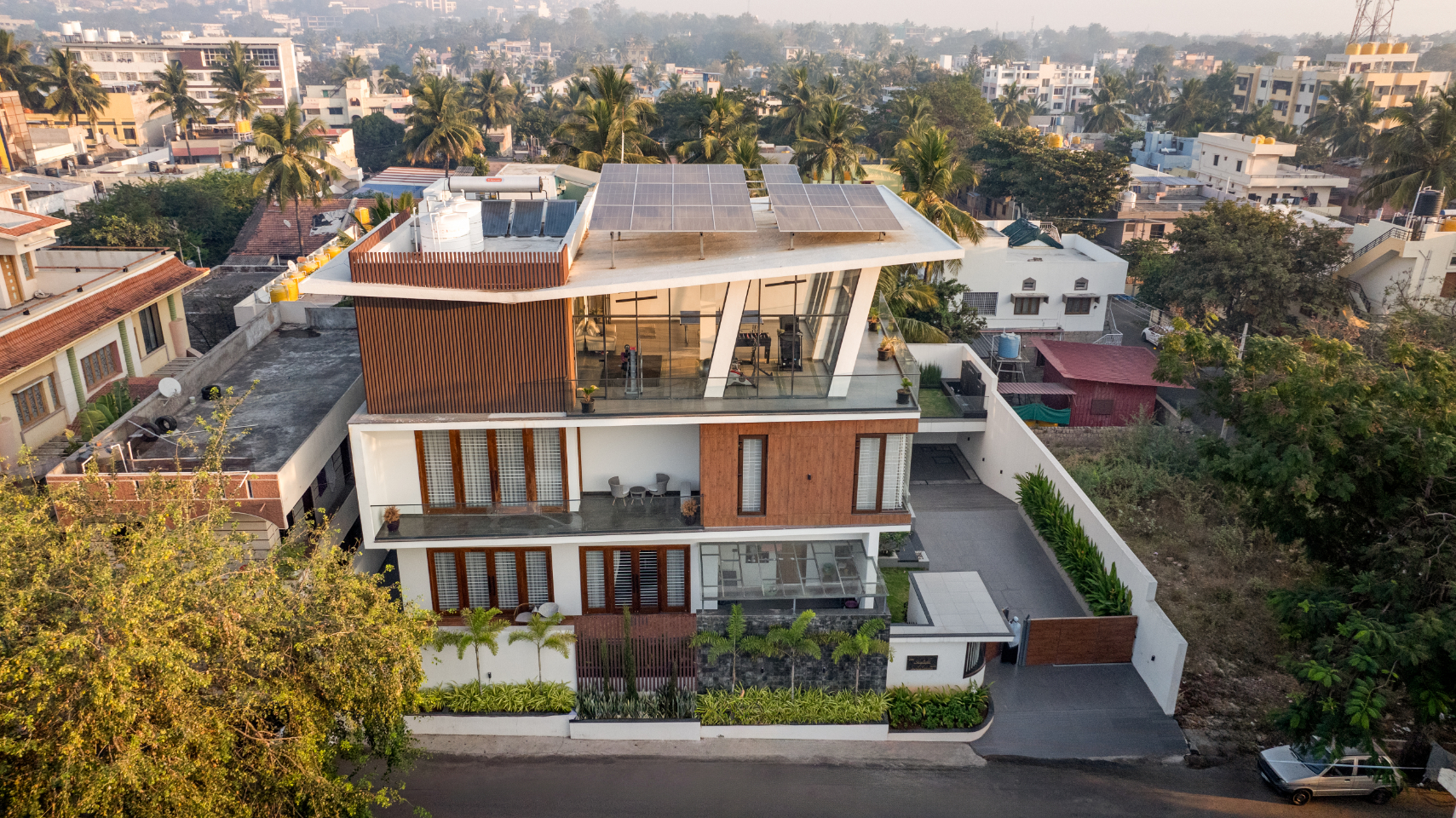 Set In A Semi Urban Landscape, This Home Harmonises With Nature ...