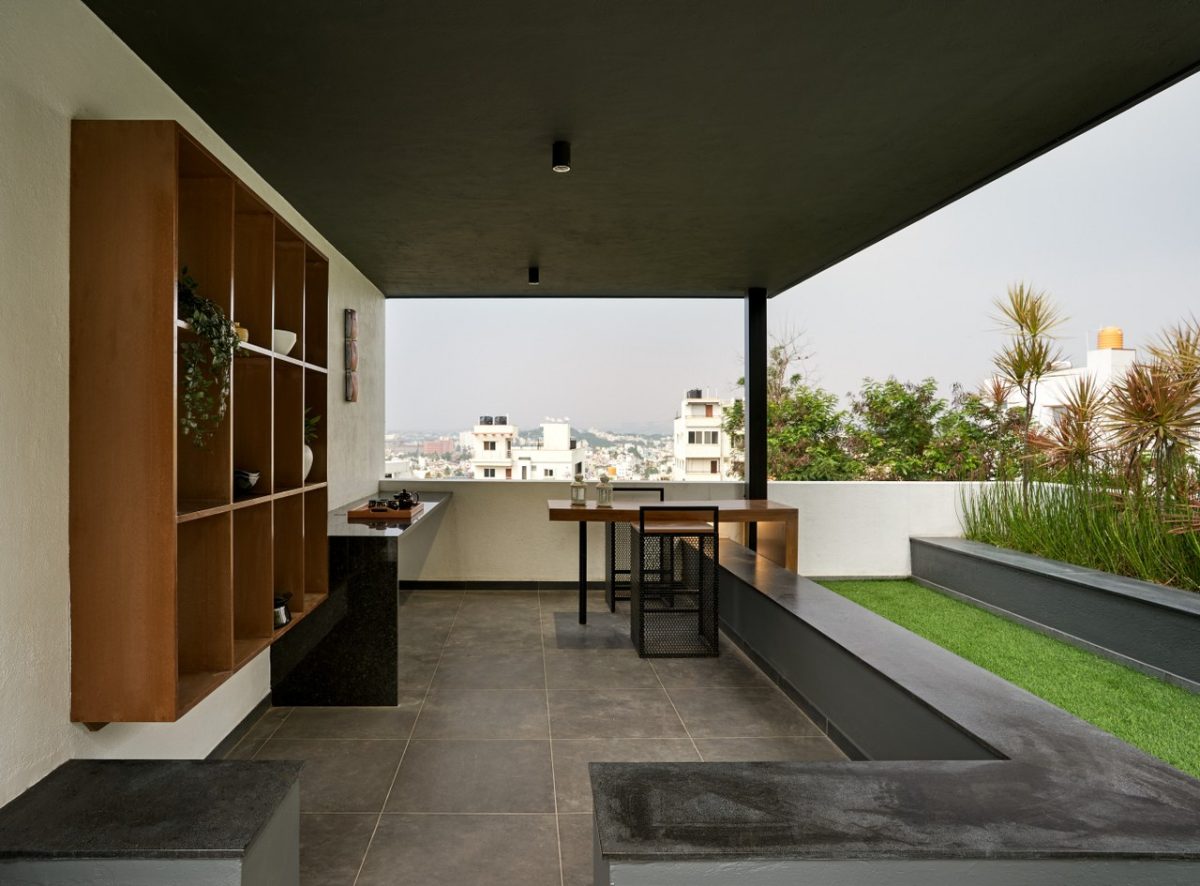 This Home For A Nuclear Family Is Located Within The Green Area Of ...