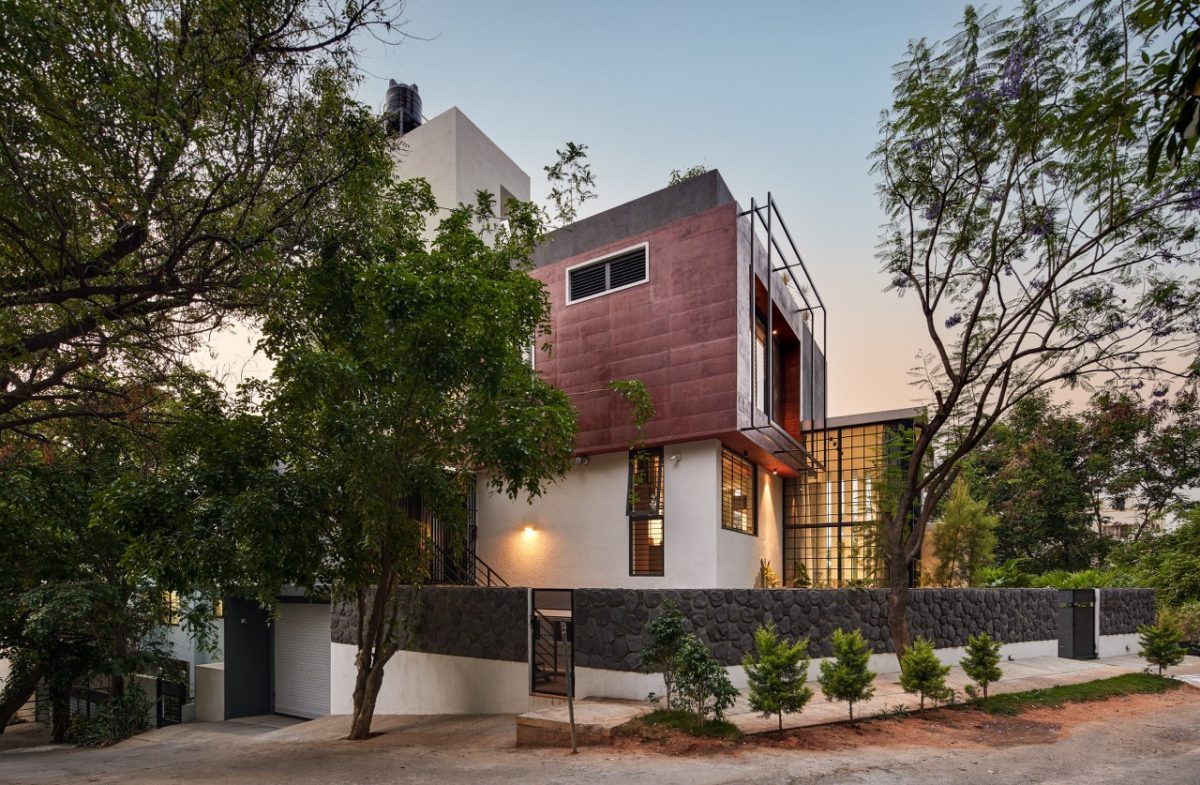 This Home For A Nuclear Family Is Located Within The Green Area Of ...