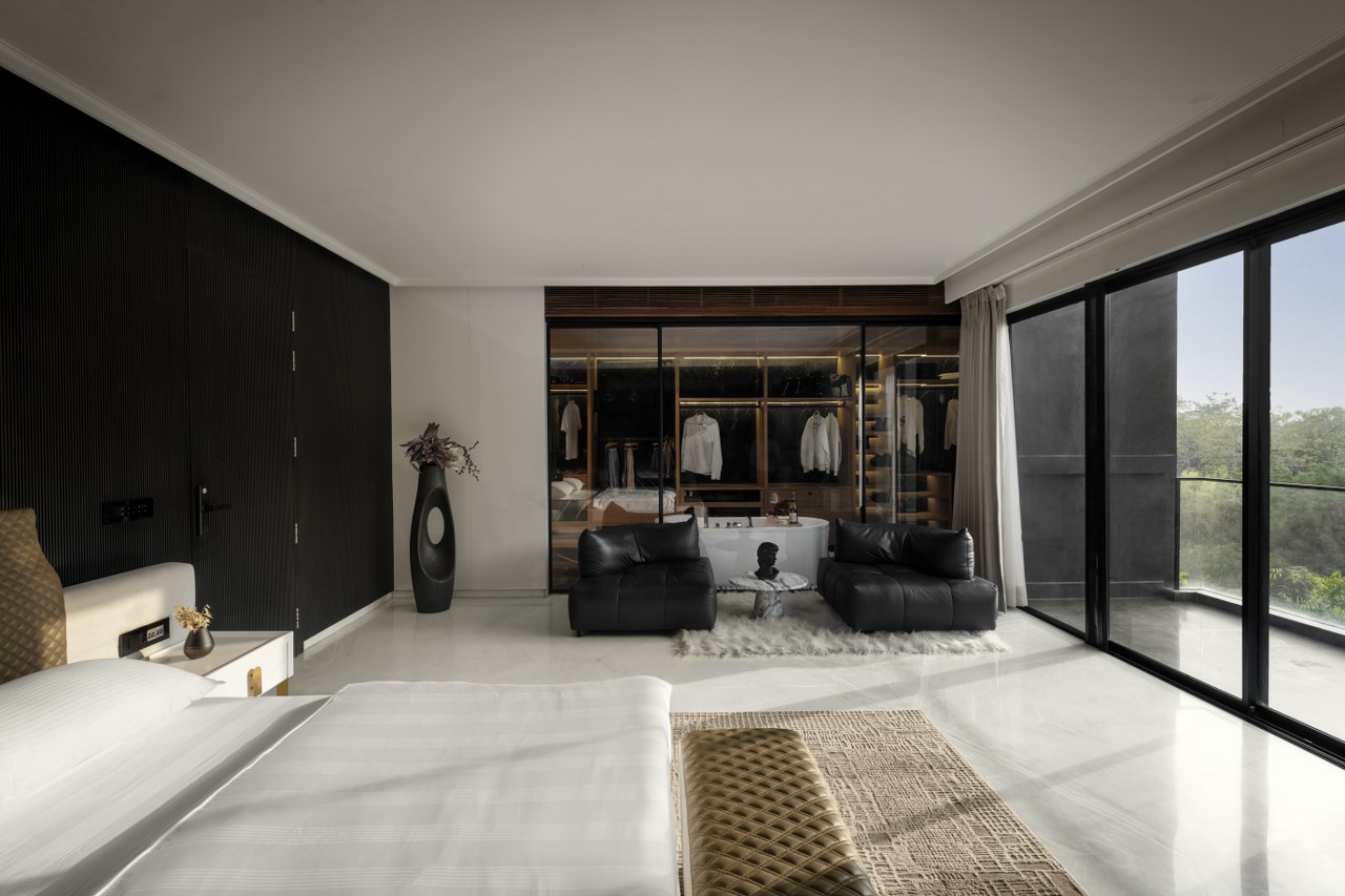 A Grand Double Height Space Welcomes You Into This Sprawling Home ...