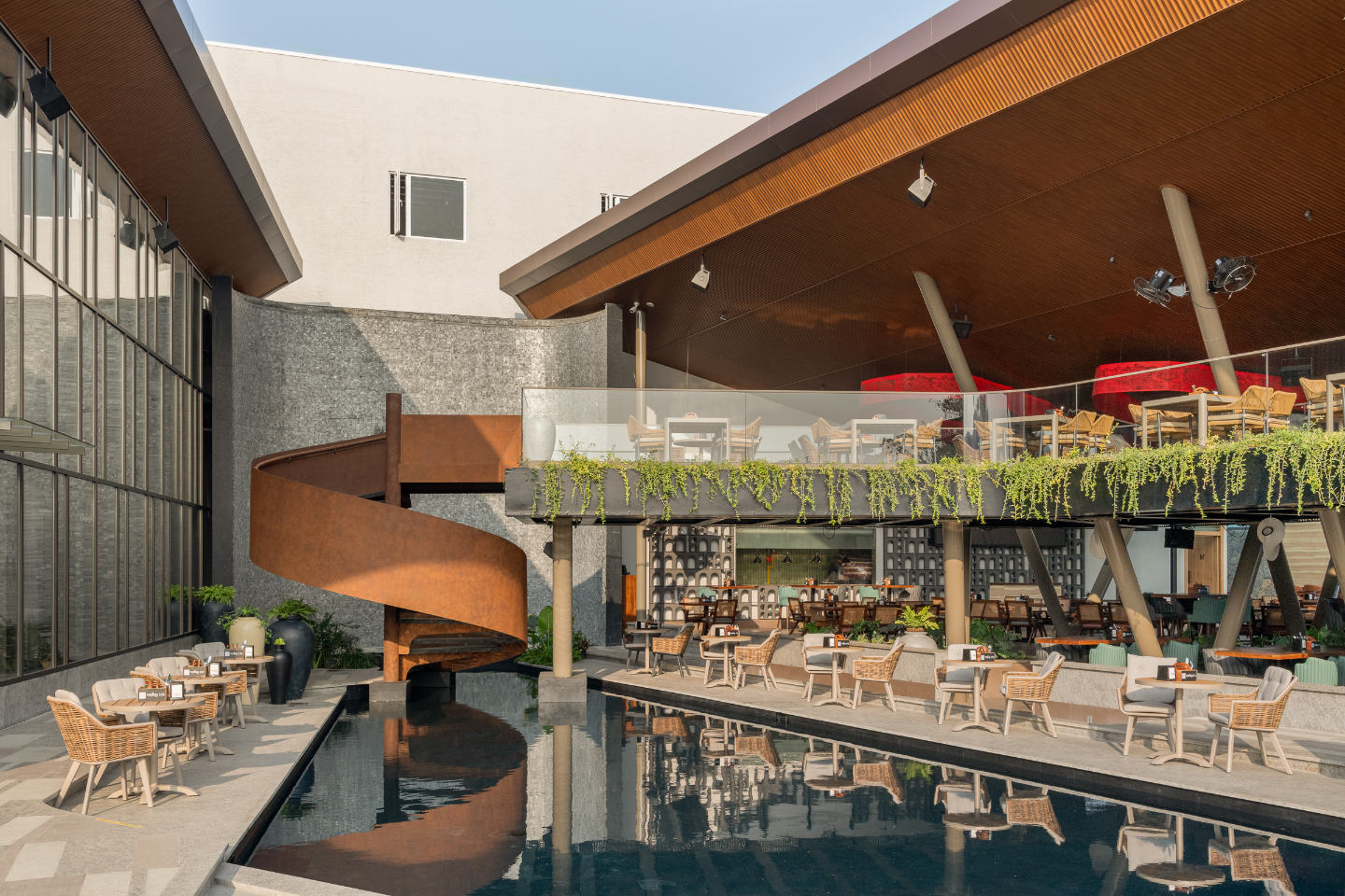 Urban Edge in Coimbatore Transforms an Empty Plot into a Restobar ...